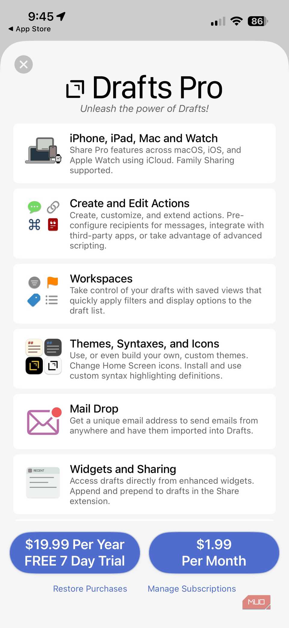 This writing app is stupidly fast and now all my ideas start in it