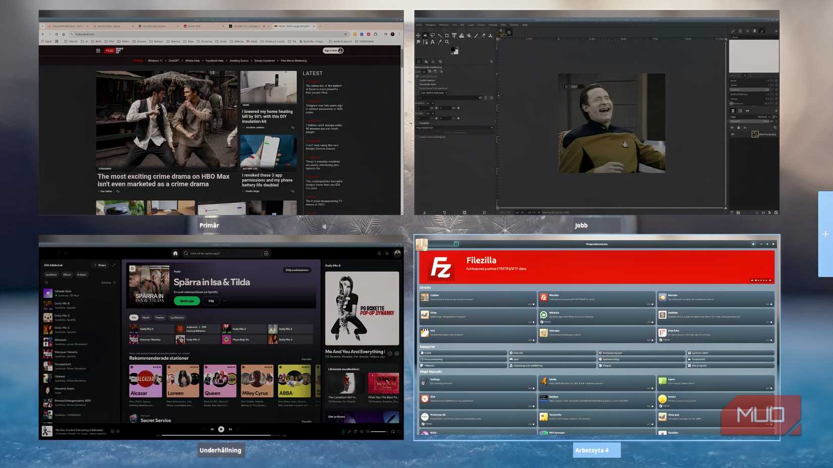 Linux can be the perfect system for heavy content creation