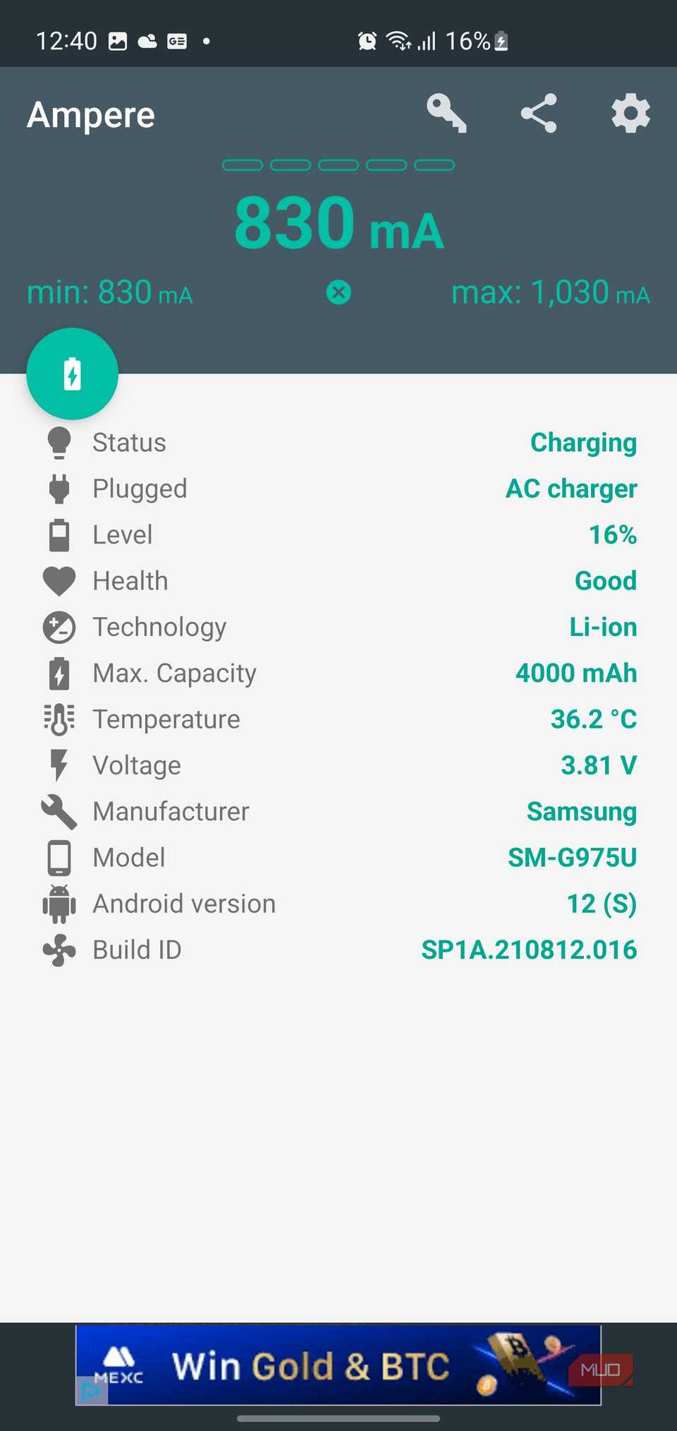 I thought my charger was fine until this simple test proved otherwise
