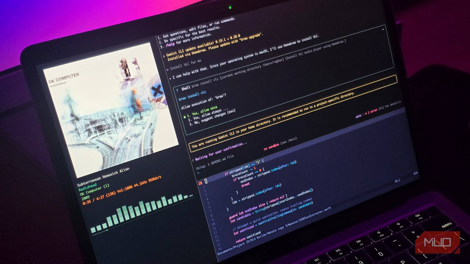 I moved more of my Linux workflow to the terminal, and now I can’t stop