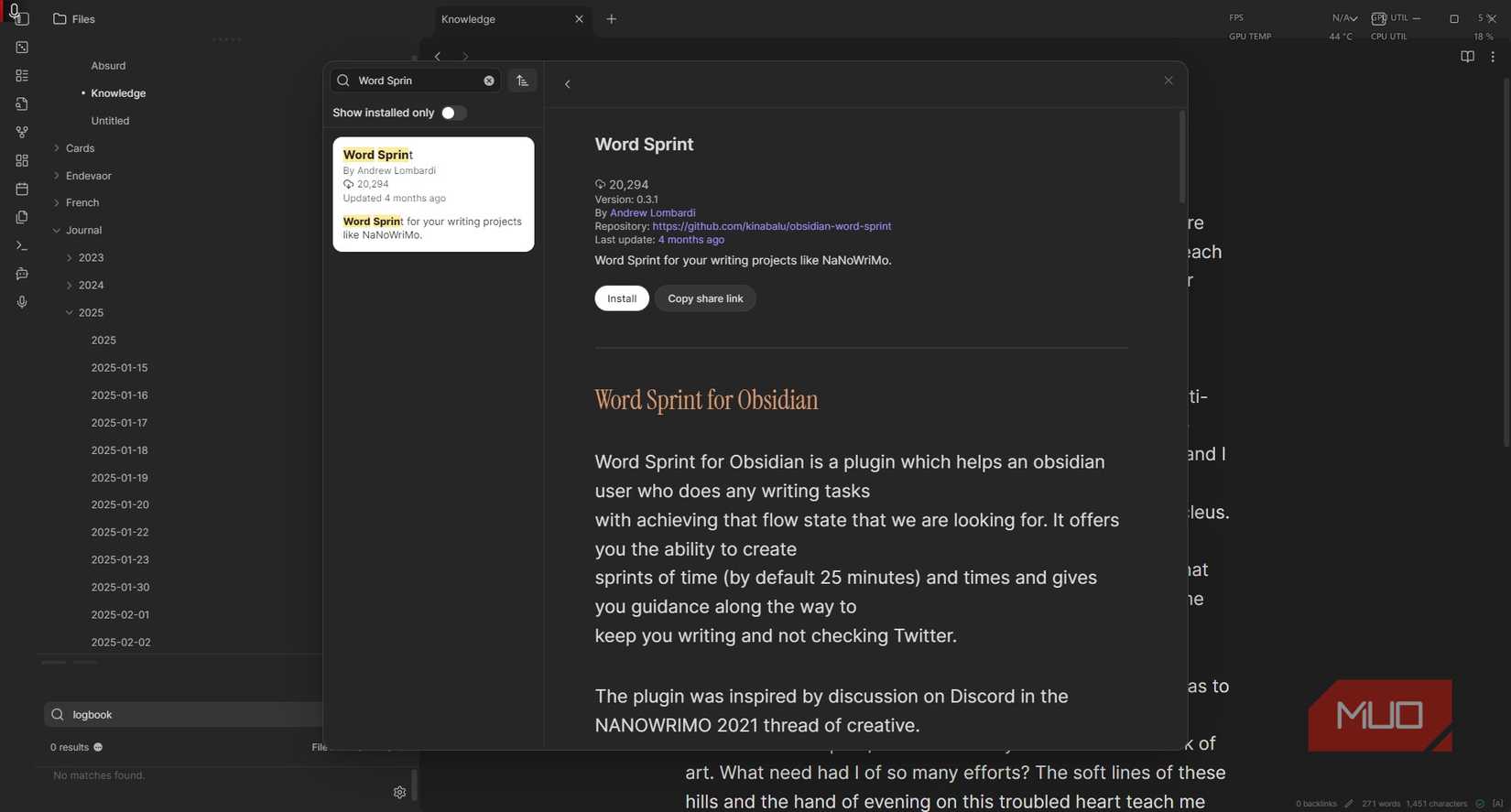 This Obsidian plugin keeps deleting my work — and I love it