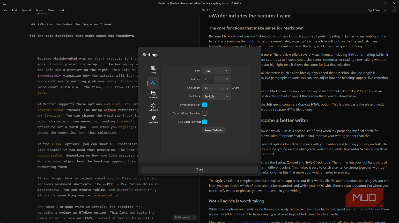 This is the only Markdown editor I’ll ever use on Windows