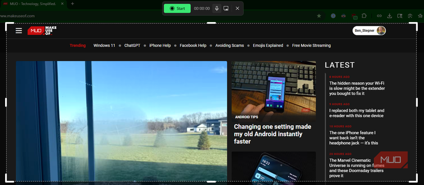 The built-in Windows screen recorder is so good that you won't need another