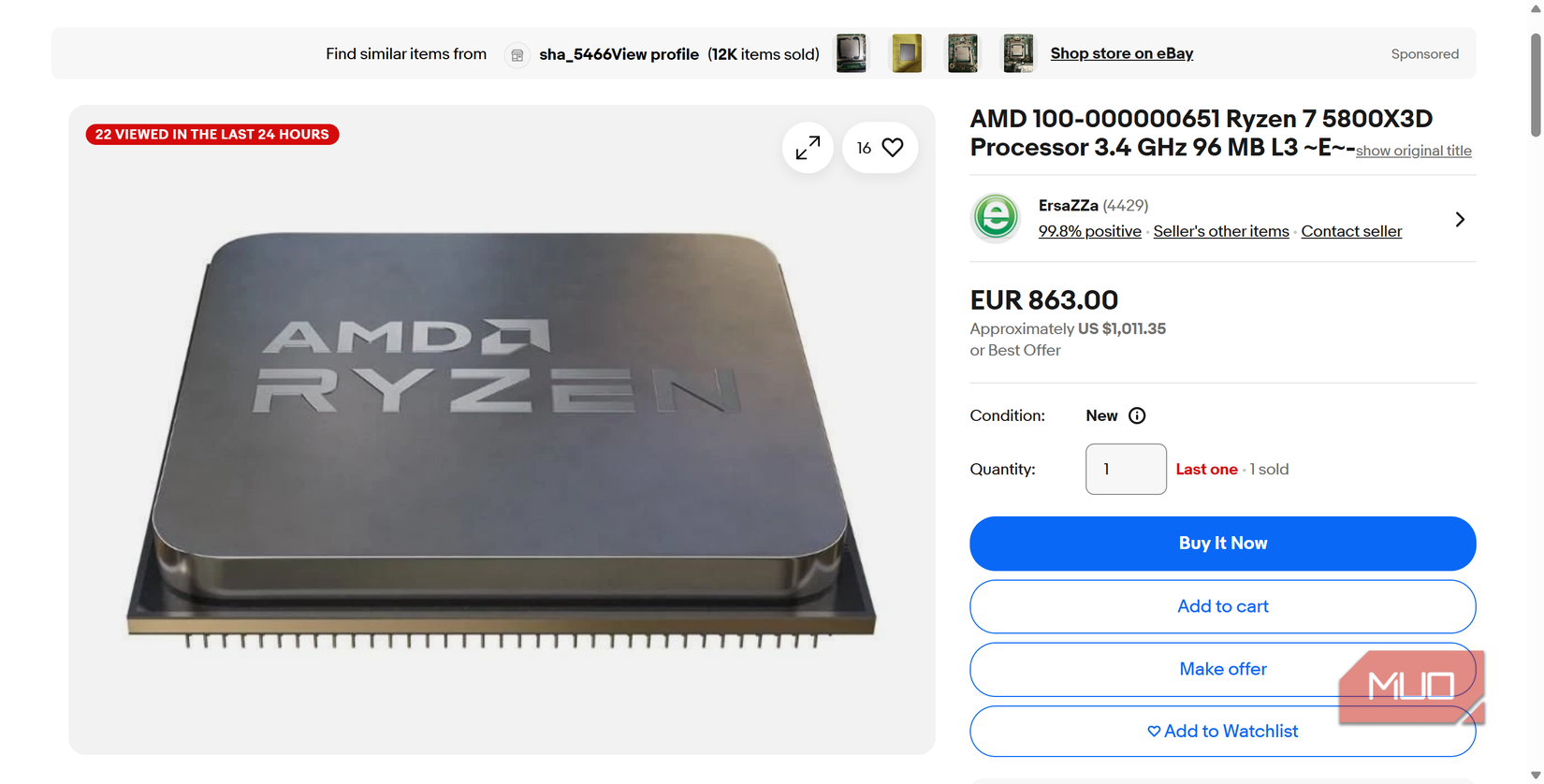 This old CPU is more valuable than ever