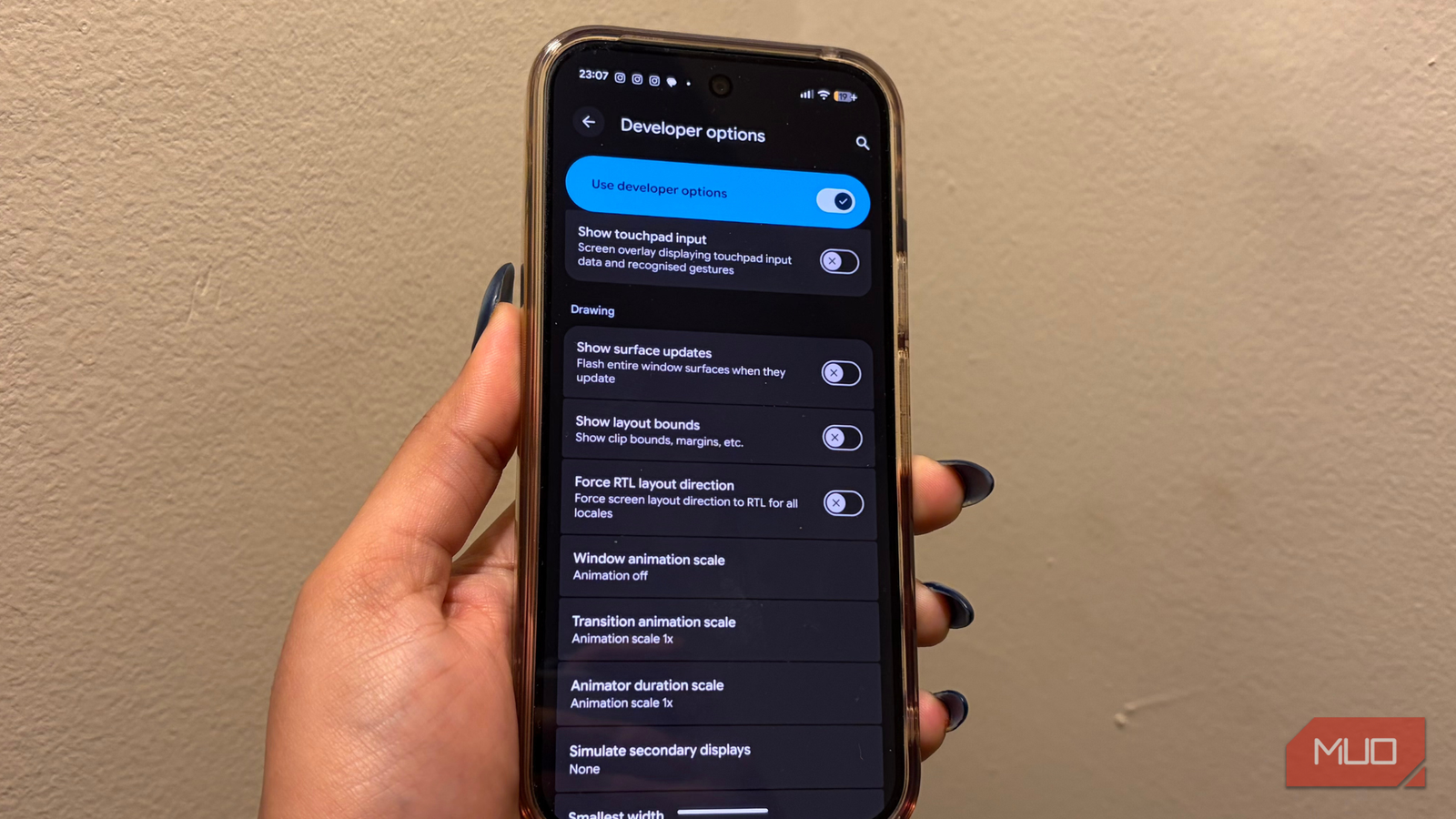 I changed one hidden Android setting and everything feels twice as smooth