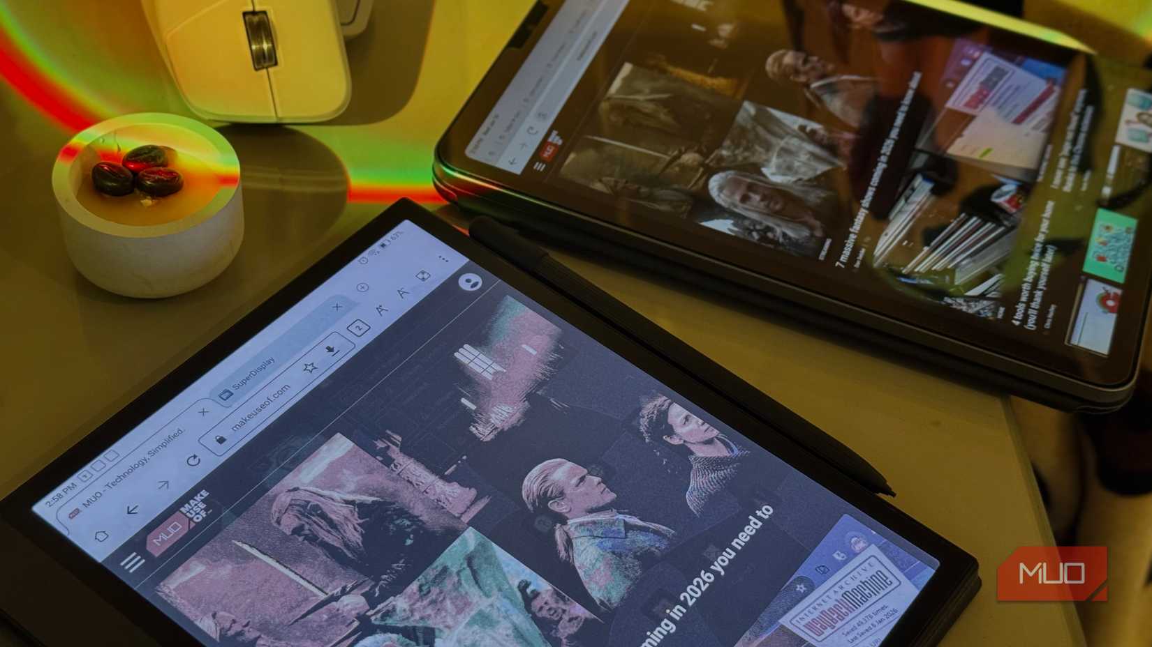 I replaced both my tablet and e-reader with this one device