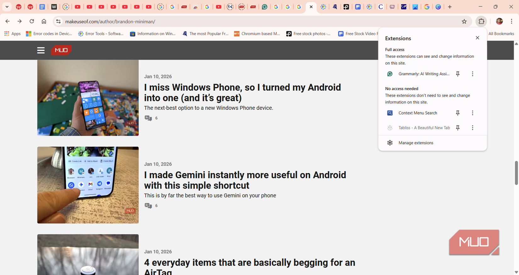 I didn’t realize my browser was slowing down my PC