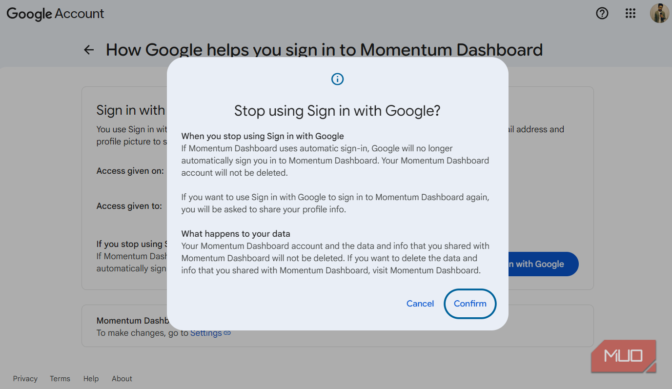 I turned off these Google settings to improve privacy
