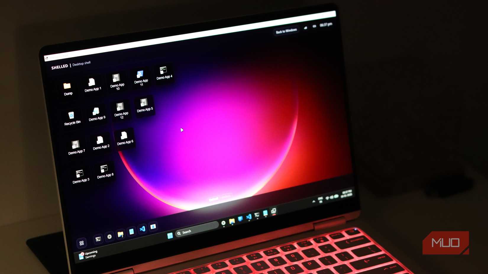 I replaced my full Windows desktop environment with a lightweight one ...