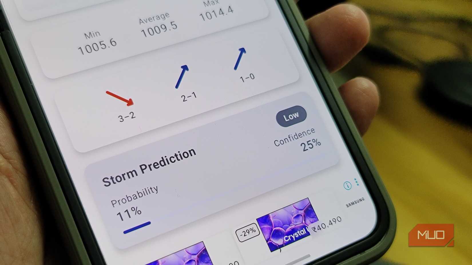 You can use your phone's barometer to predict the weather — here's how