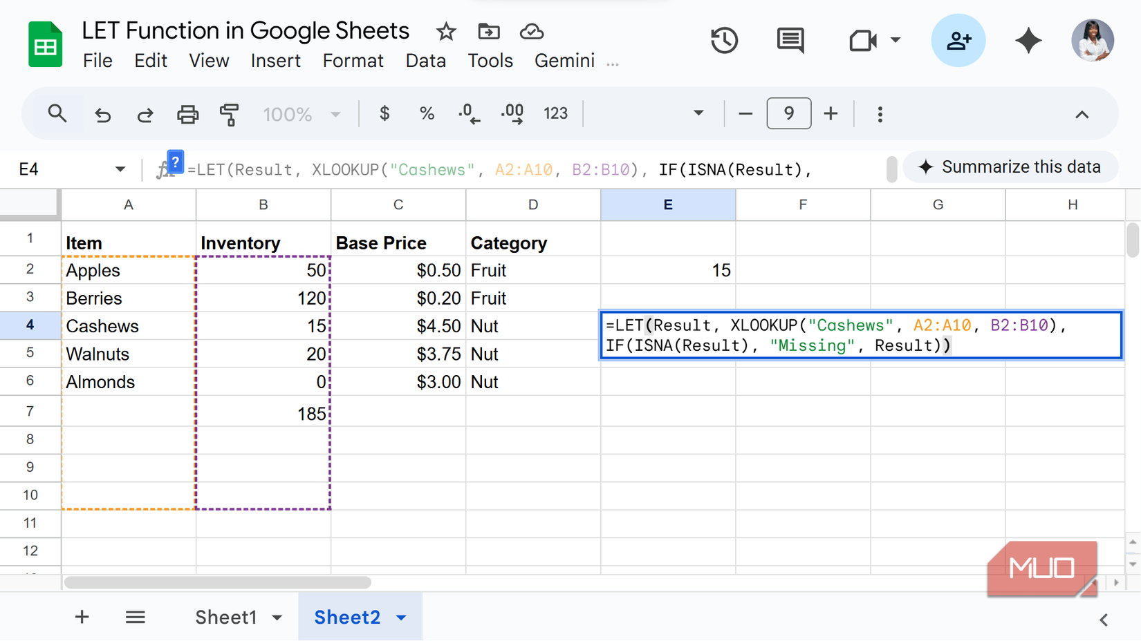 I finally stopped writing messy Google Sheets formulas thanks to this one function