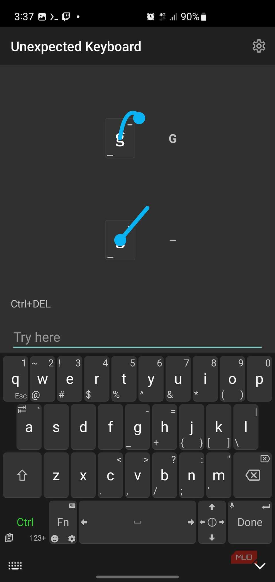 I code on my phone, and this keyboard is the only reason I can do it