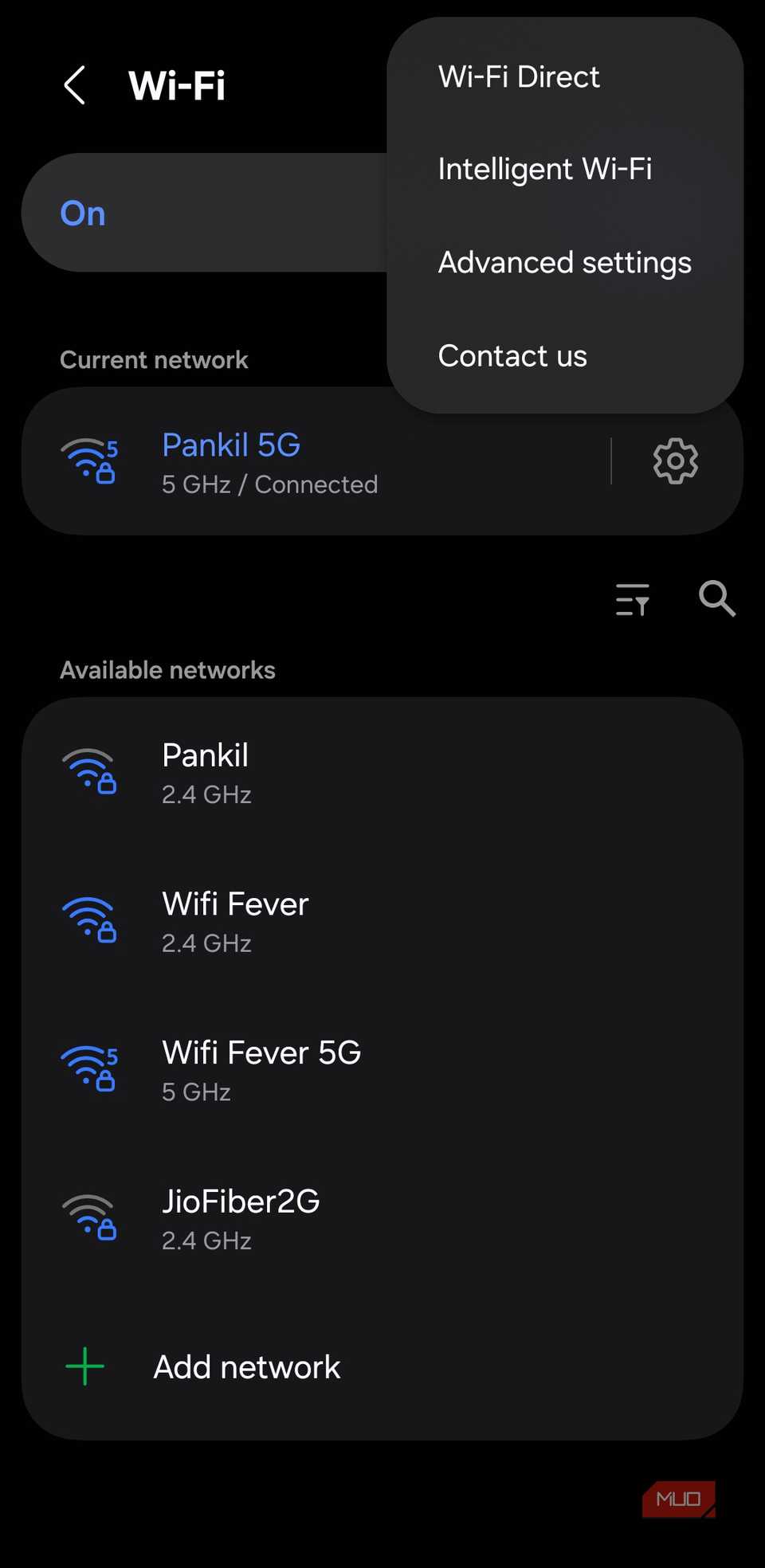 Samsung phones have a hidden Wi-Fi menu that's extremely useful