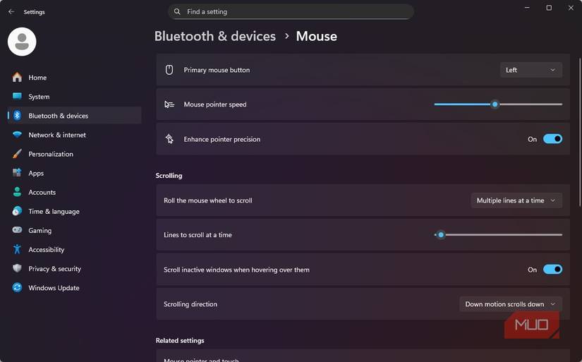 I used this open-source tool to get perfect mouse accuracy on Windows