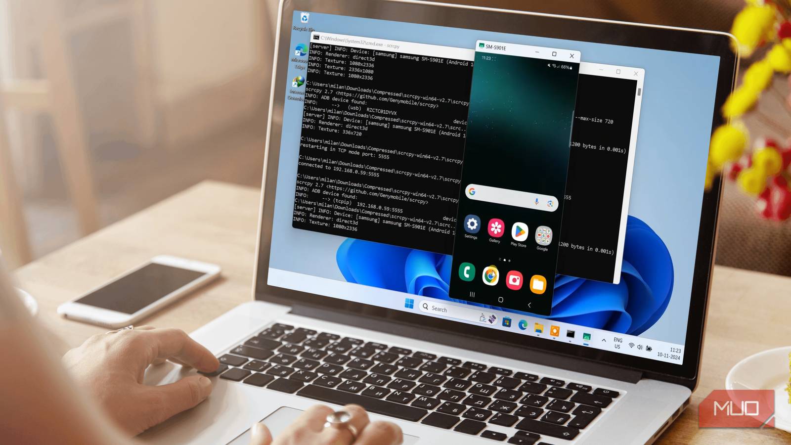 I mirrored my Android screen to Windows with zero lag (and no apps ...