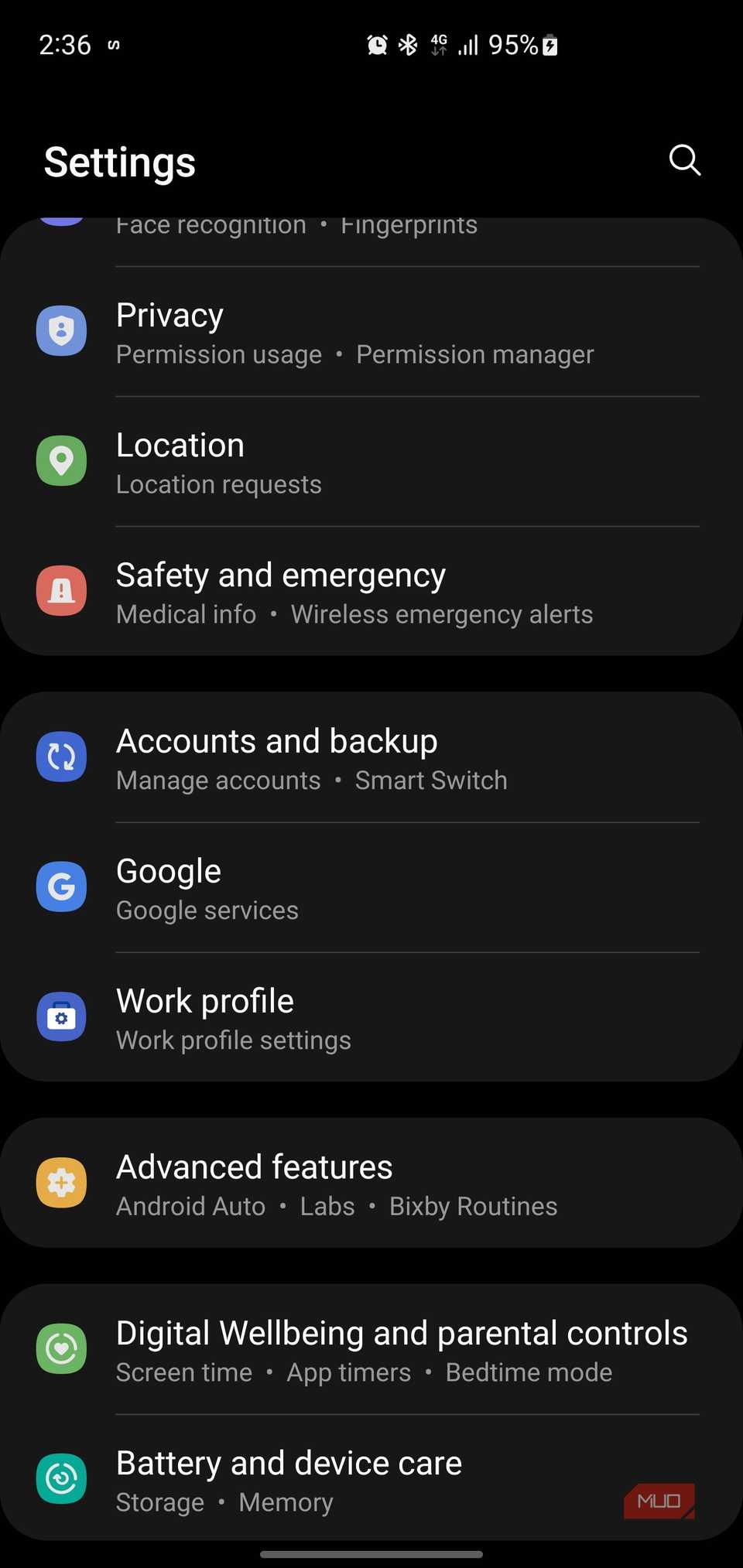 I created a "Work Profile" on my personal phone to keep prying eyes out ...