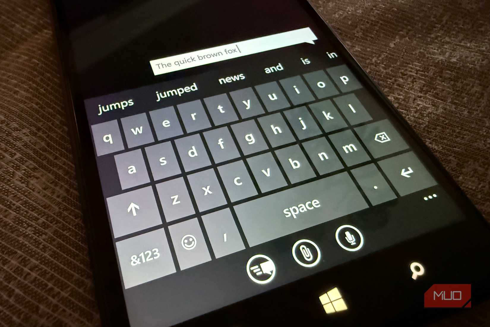 The Windows Phone keyboard is still unmatched