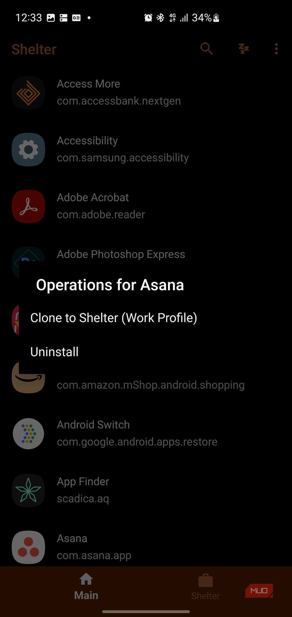 I created a "Work Profile" on my personal phone to keep prying eyes out ...