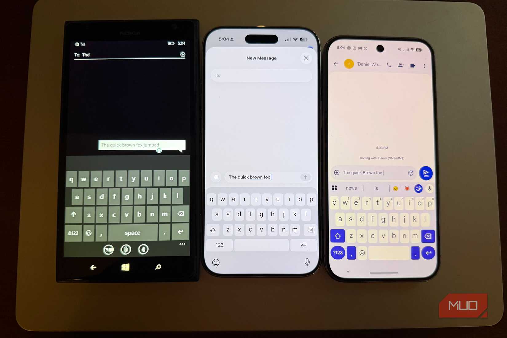The Windows Phone keyboard is still unmatched