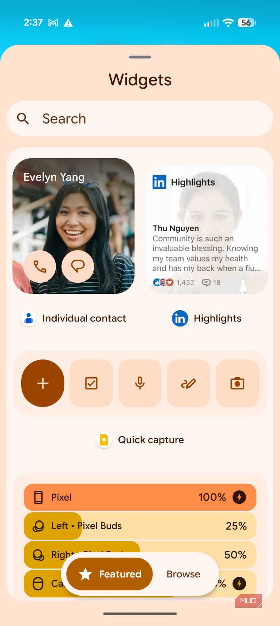This 3-widget setup is the only Android home screen you need