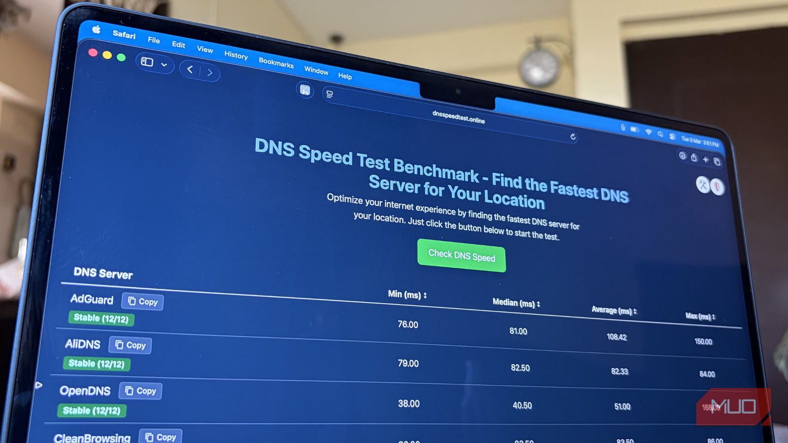 Use this free tool to find the fastest DNS for your house
