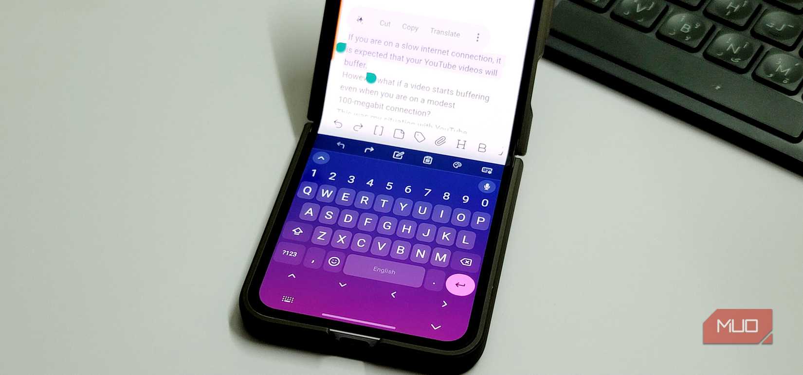 This keyboard app finally made typing on Android feel... good