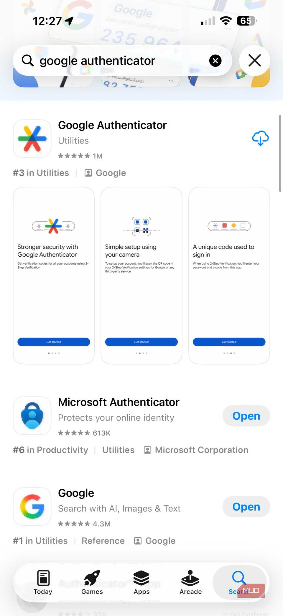 I tested Google and Microsoft Authenticator plus 3 others — this is the ...