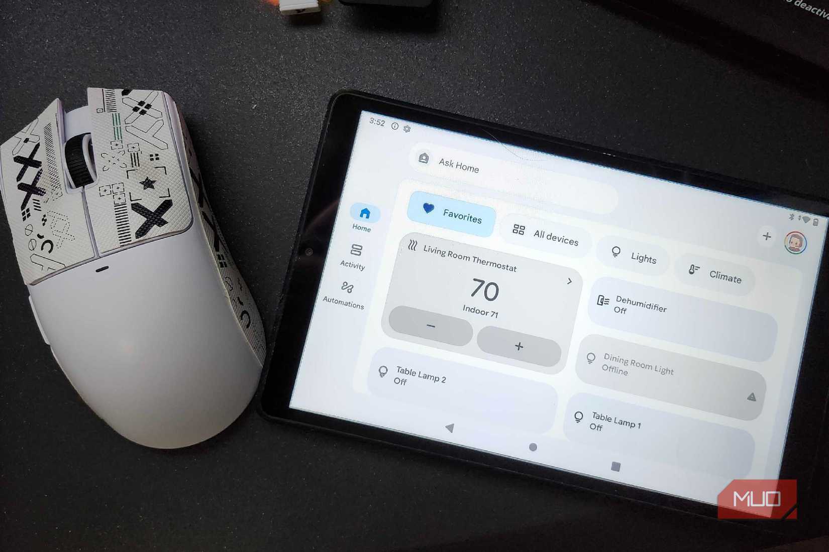 I was about to recycle my old Android tablet until I found a use for it ...