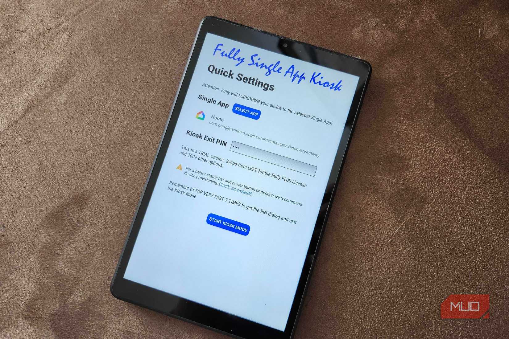 I was about to recycle my old Android tablet until I found a use for it ...