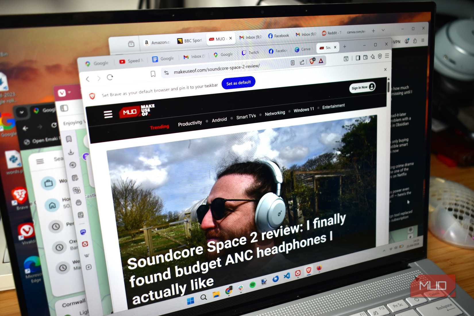 I opened the same 10 tabs in Chrome, Edge, Firefox, and Brave — this ...