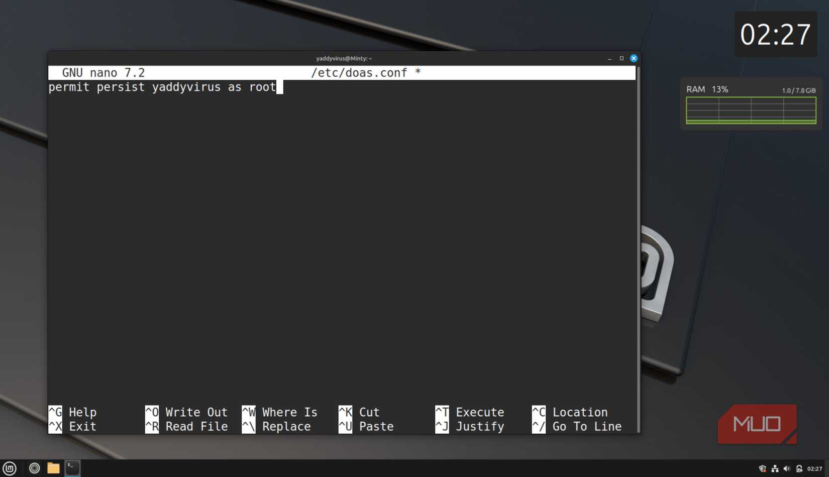 I switched from sudo to doas and now my permission rules actually make ...