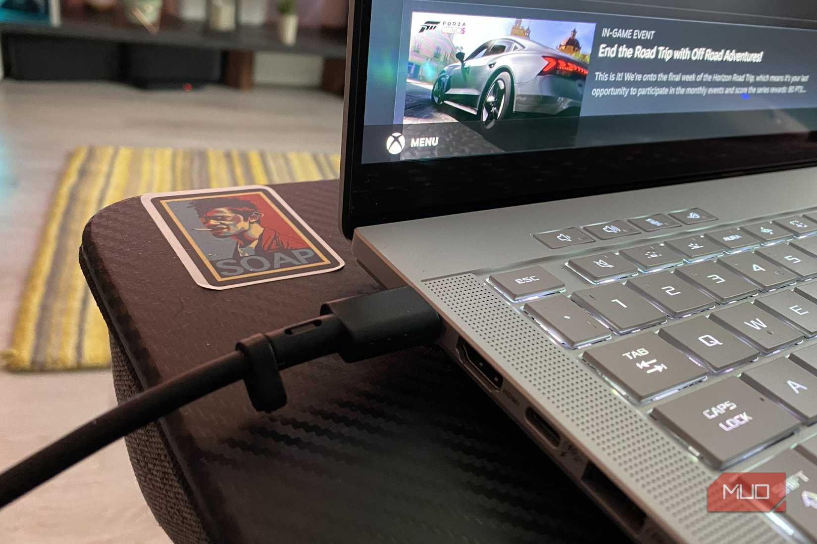 My laptop was underperforming for a silly reason, and it took a cable ...