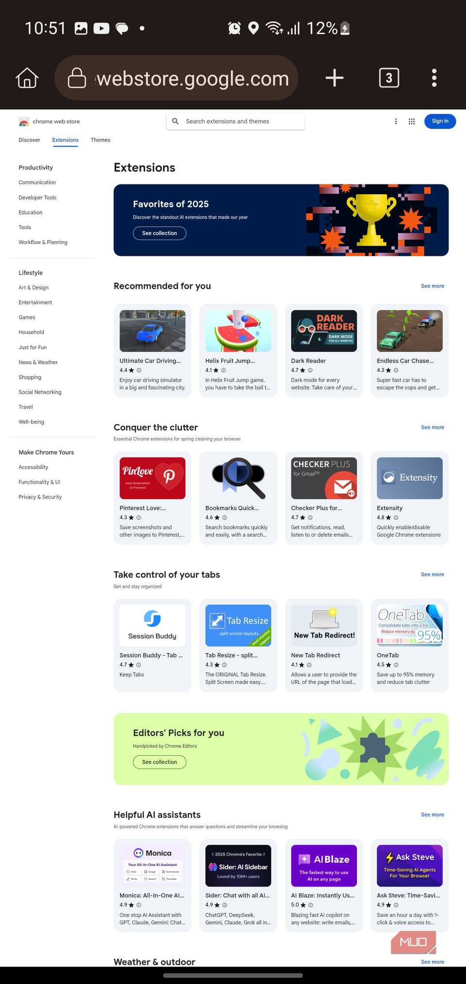 I found an Android browser that runs Chrome extensions — and I don’t ...