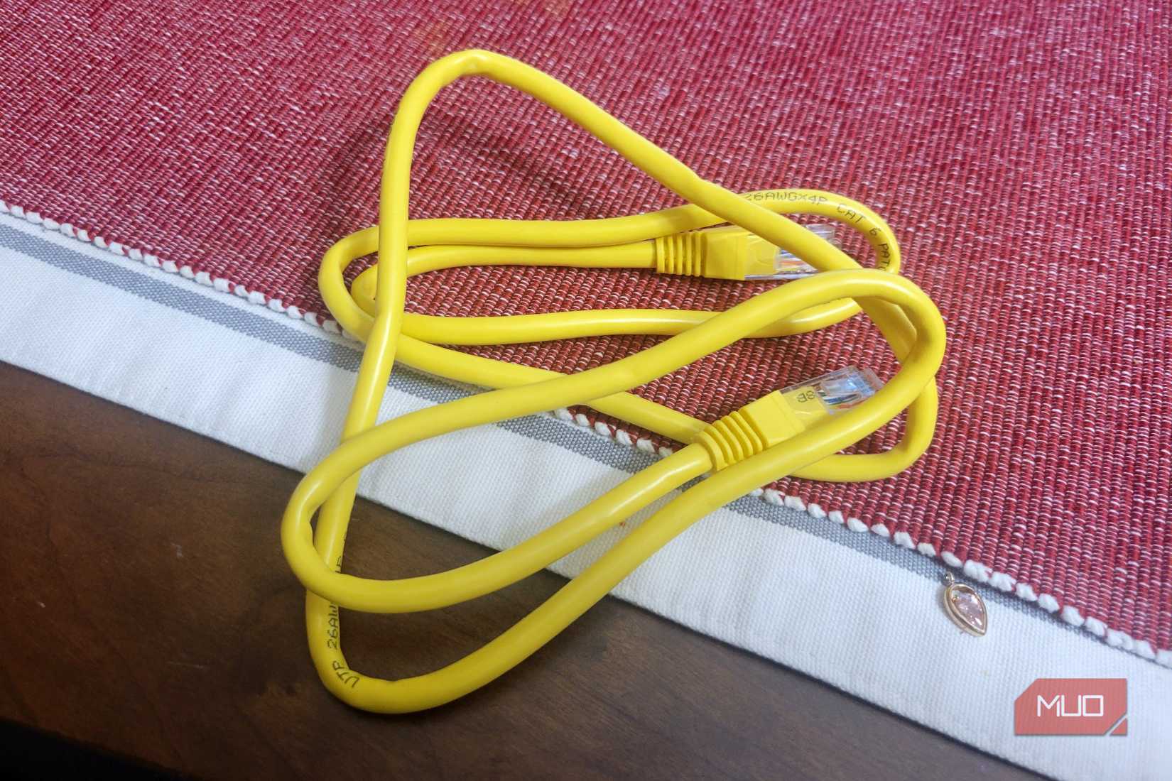 I replaced my Ethernet cable and my speeds jumped from 90 Mbps to 600 ...