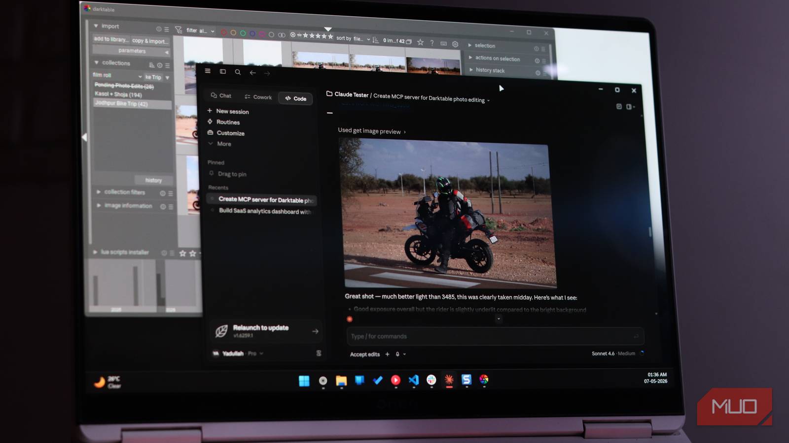 Claude can edit your photos now — and it makes Darktable feel like ...