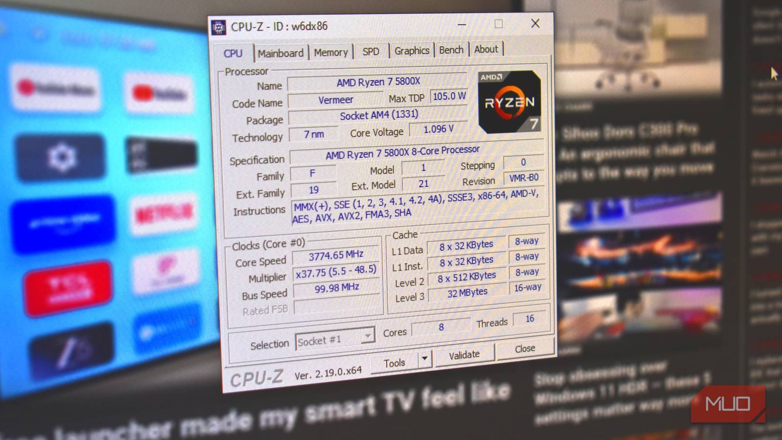 CPU-Z shows more than PC specs if you know where to look