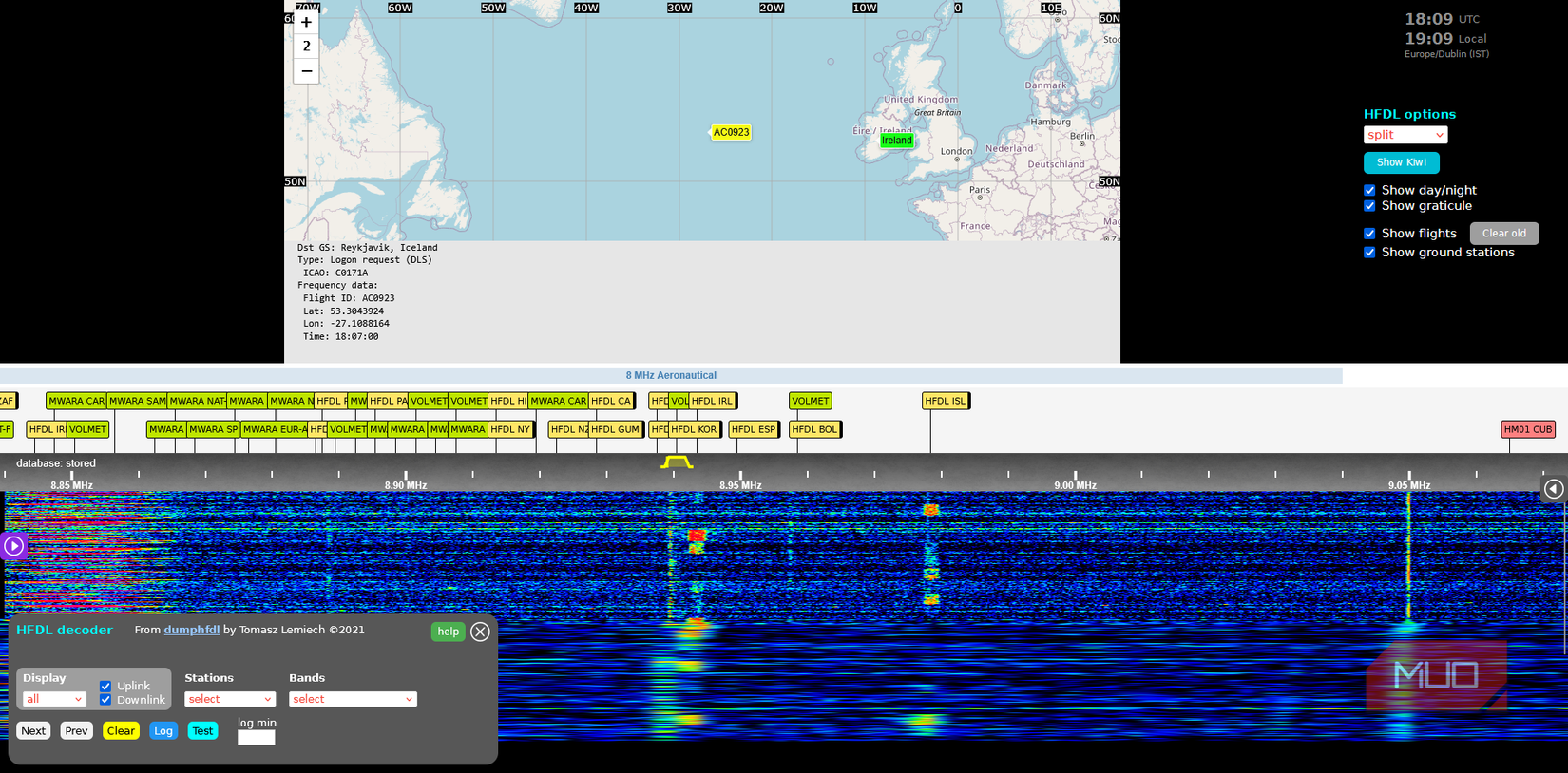 How to track live aircraft with HFDL and beat Flightradar24 using a ...