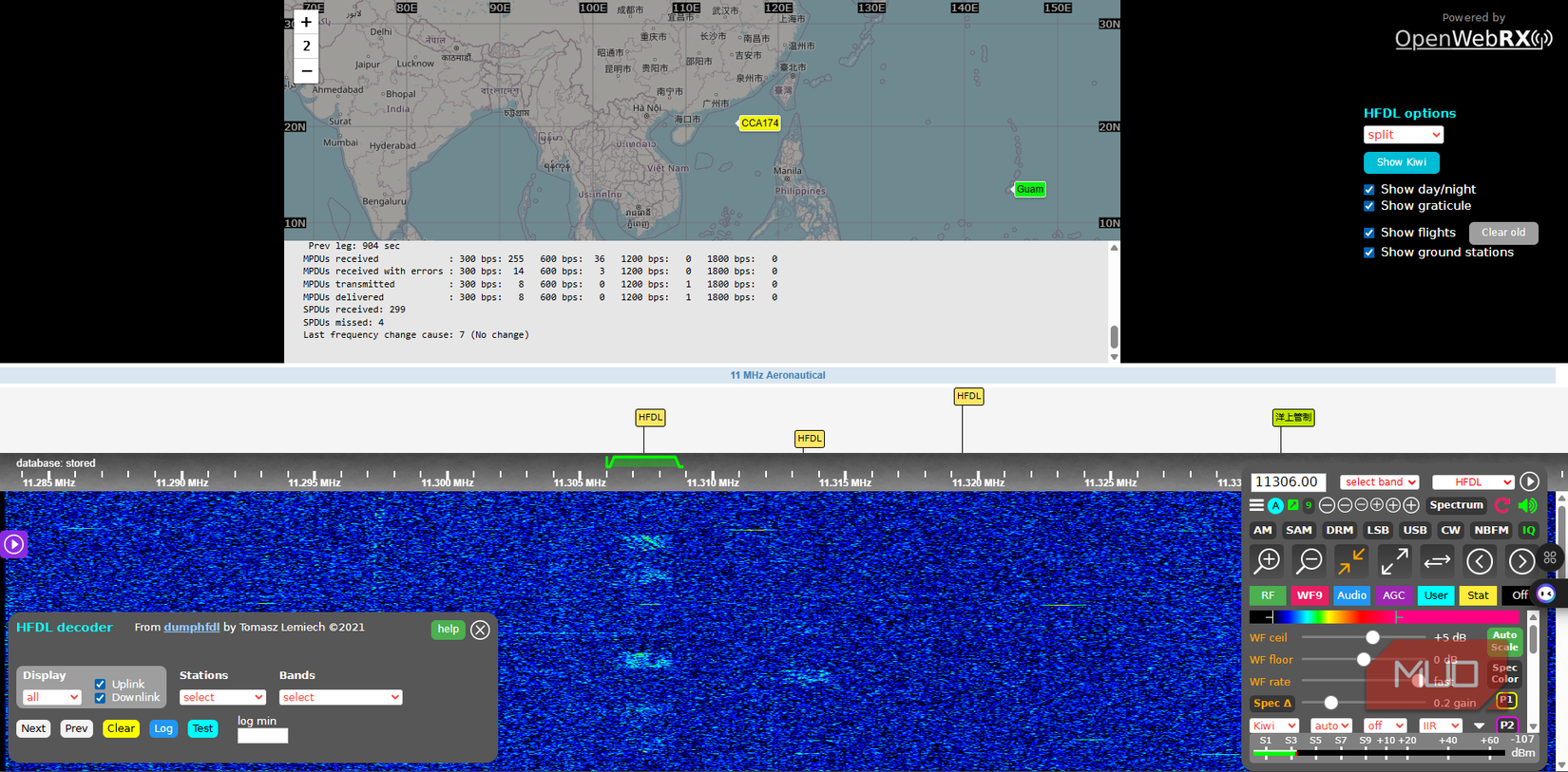 How to track live aircraft with HFDL and beat Flightradar24 using a ...