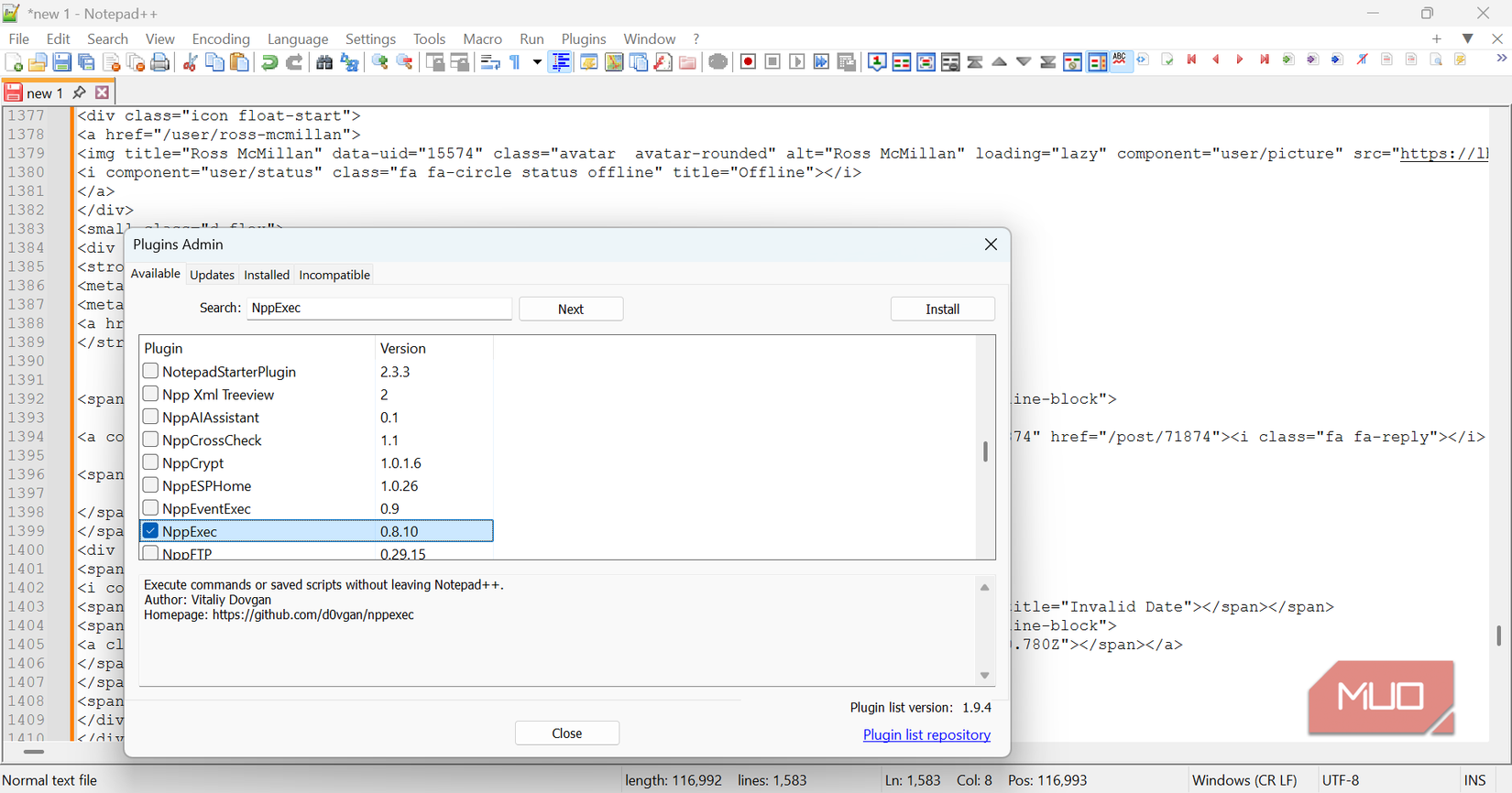 Notepad++ has no business being this useful with these 6 plugins