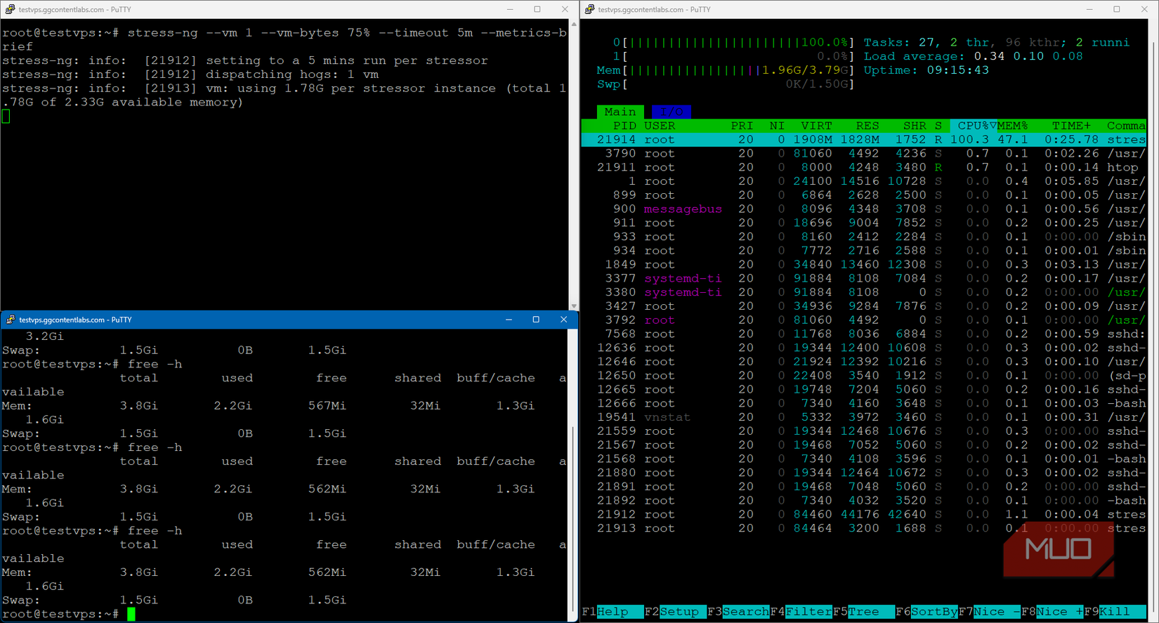 How to stress test a VPS with stress-ng, htop, and iostat before ...
