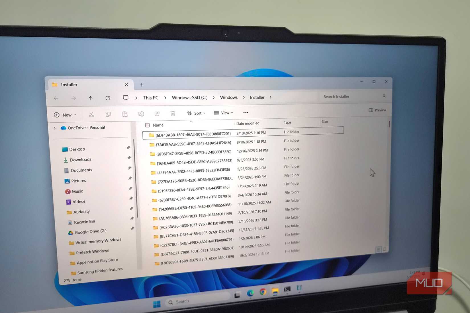 I didn’t realize this hidden folder was taking up 60GB of space
