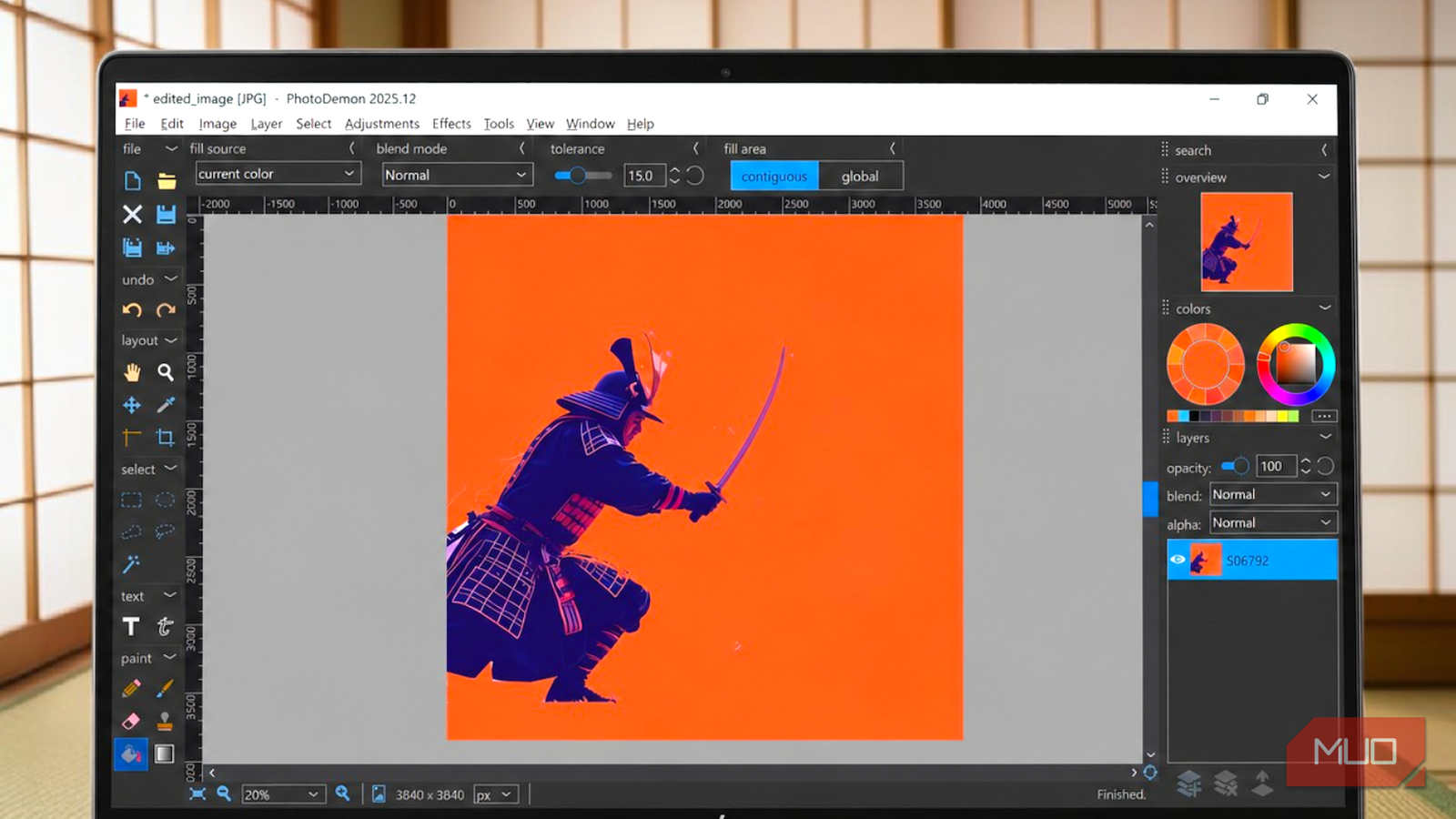 The fastest photo editor on my Windows PC doesn't need installing