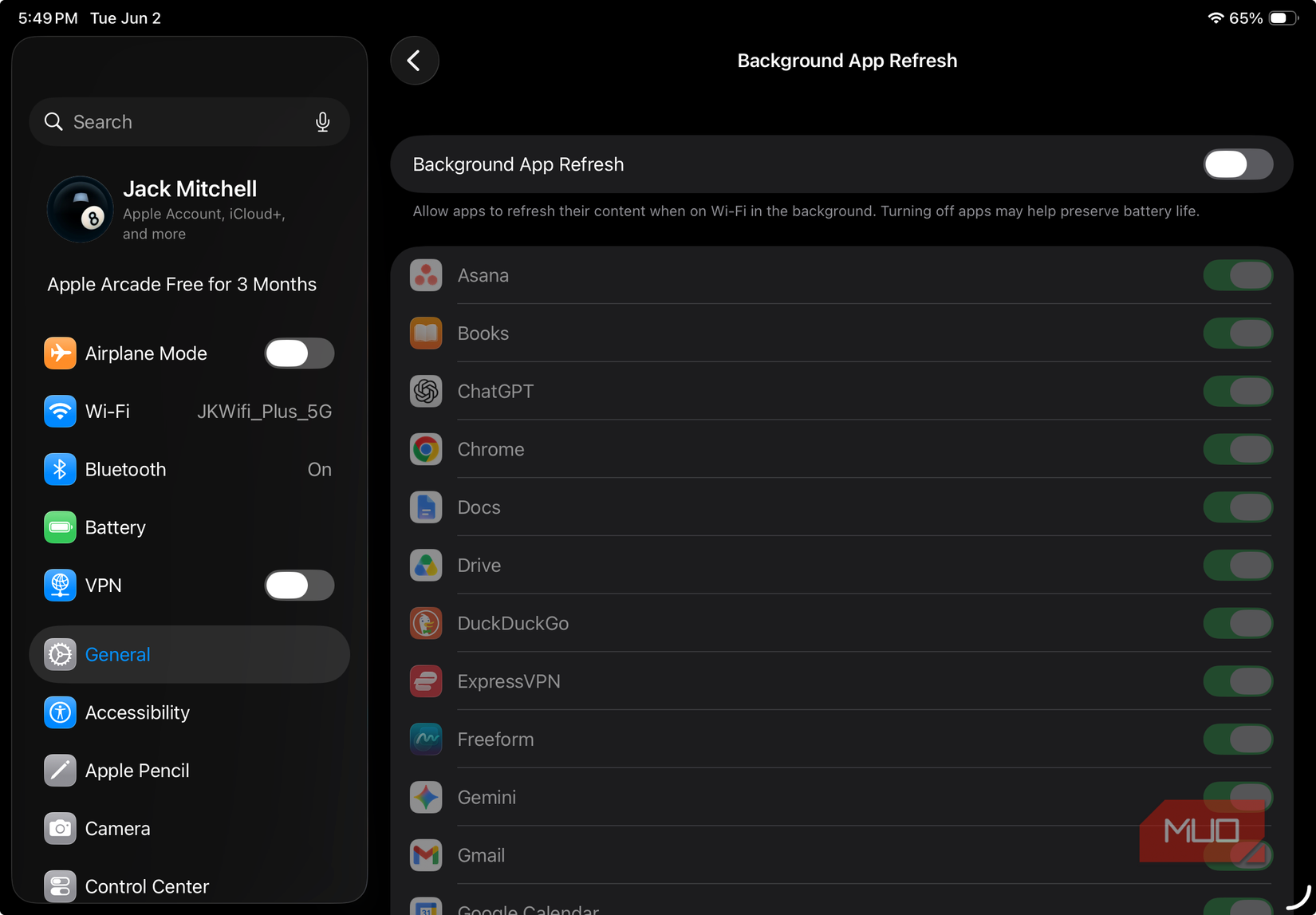 I turned off a few default Spotify settings and my battery life ...
