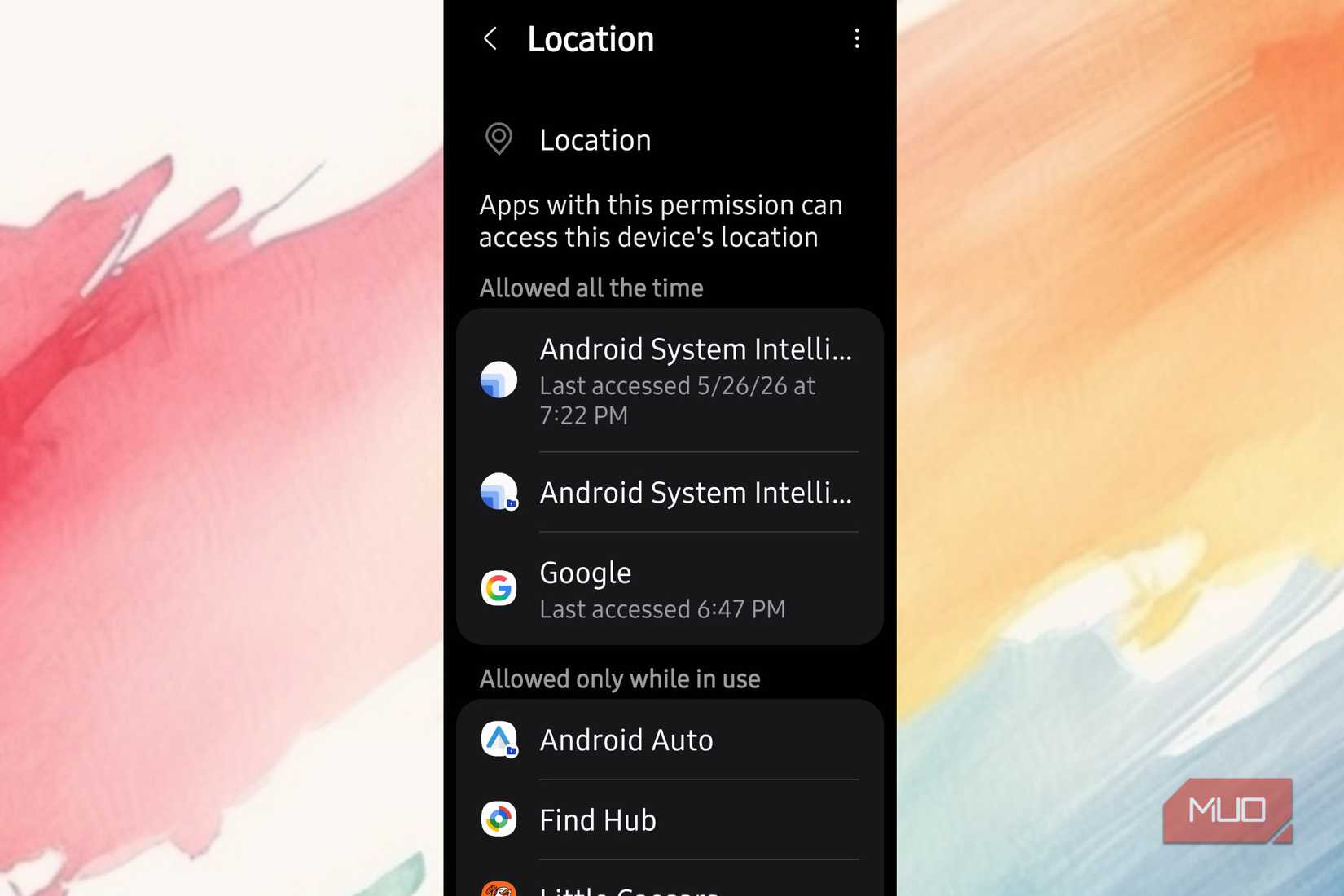 I turned off 4 location permissions I'd forgotten about — my battery ...
