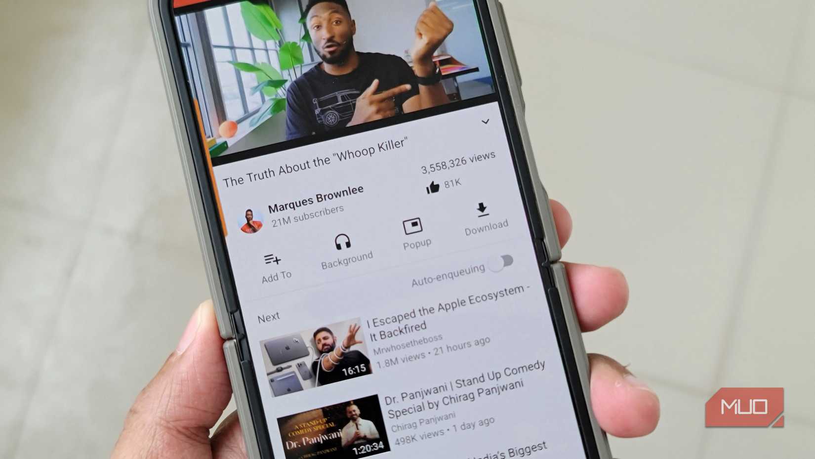 The official YouTube app is not the best way to watch YouTube on Android